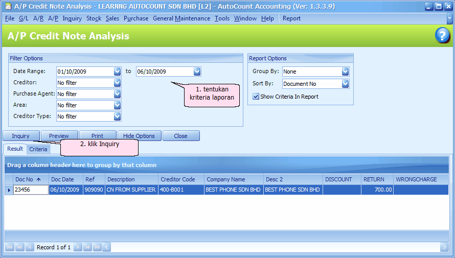 AutoCount Accounting Bantuan File 2009